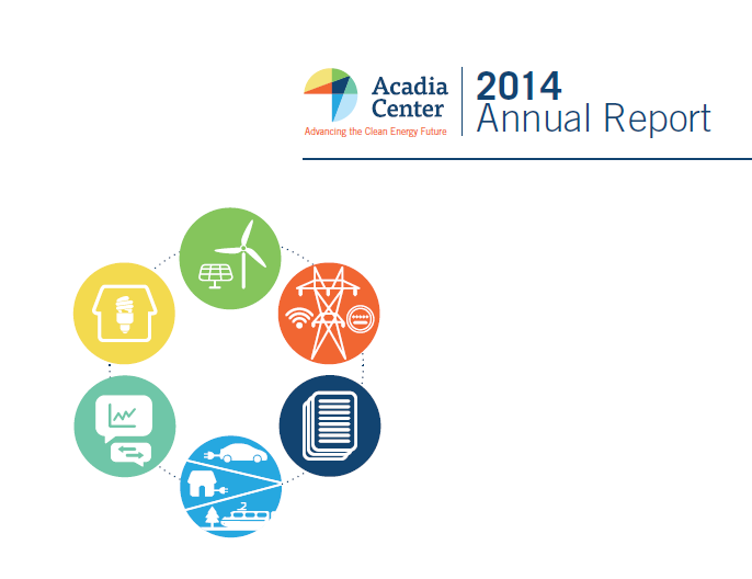 Annual Report 2014 - Acadia Center