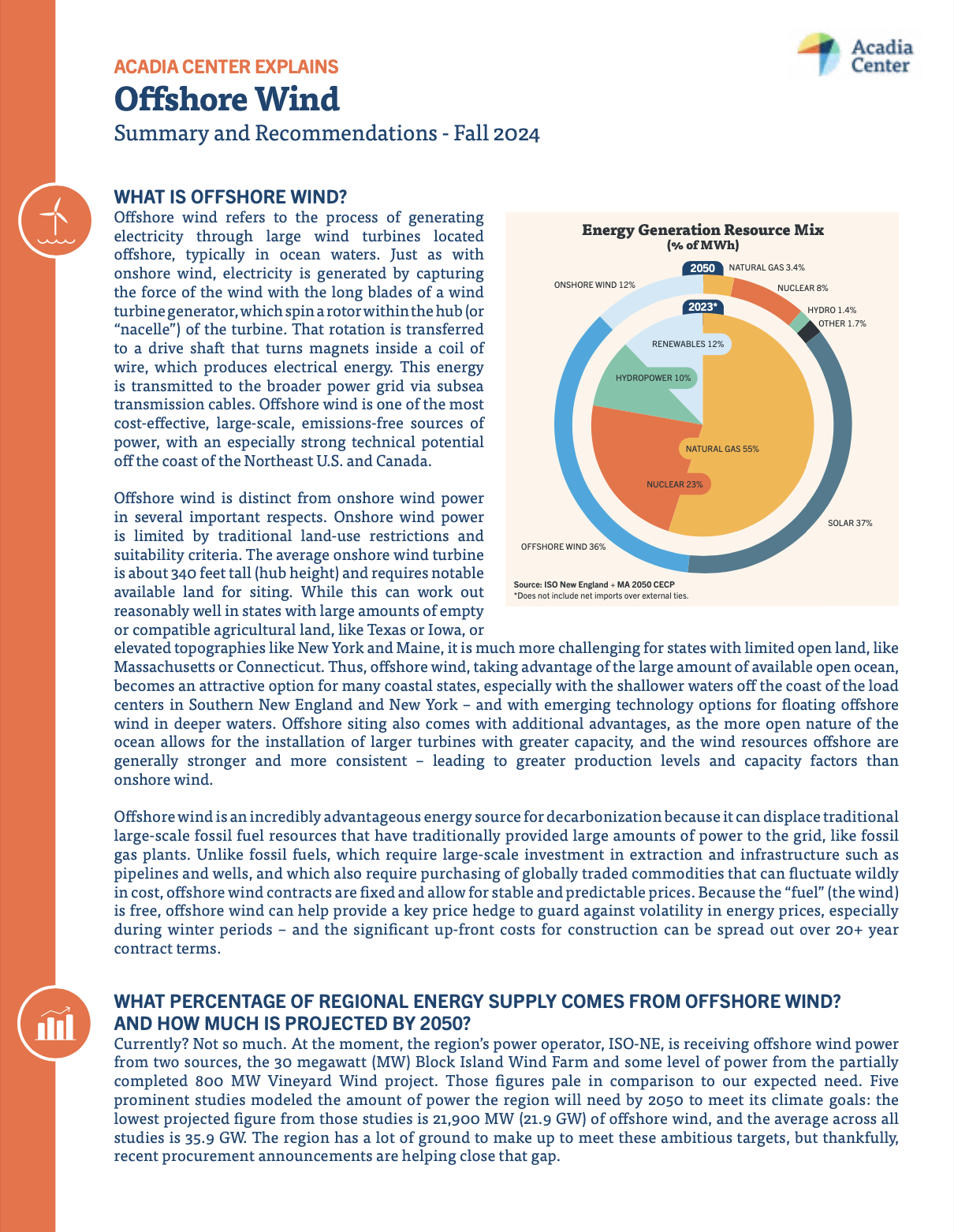 Acadia Center Explains: Offshore Wind - Acadia Center